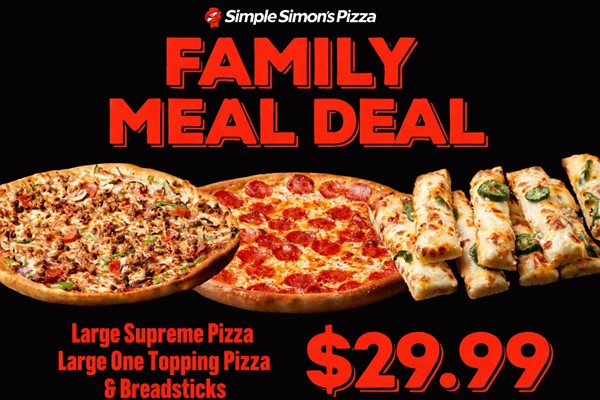 Menu | Simple Simon's Pizza Online Ordering